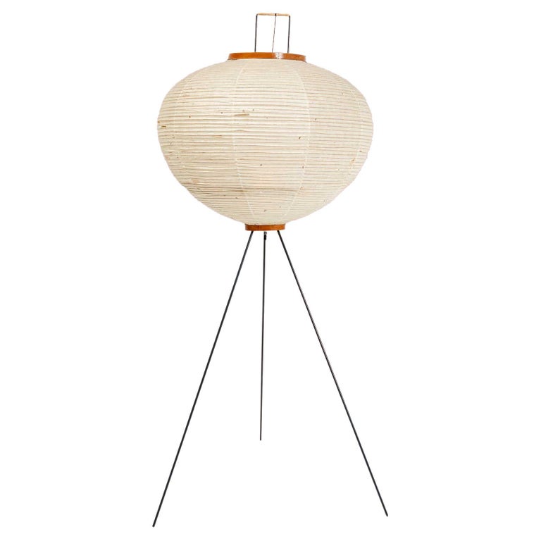 Early Isamu Noguchi Akari Floor Lamp 10A, 1950s For Sale at 1stDibs