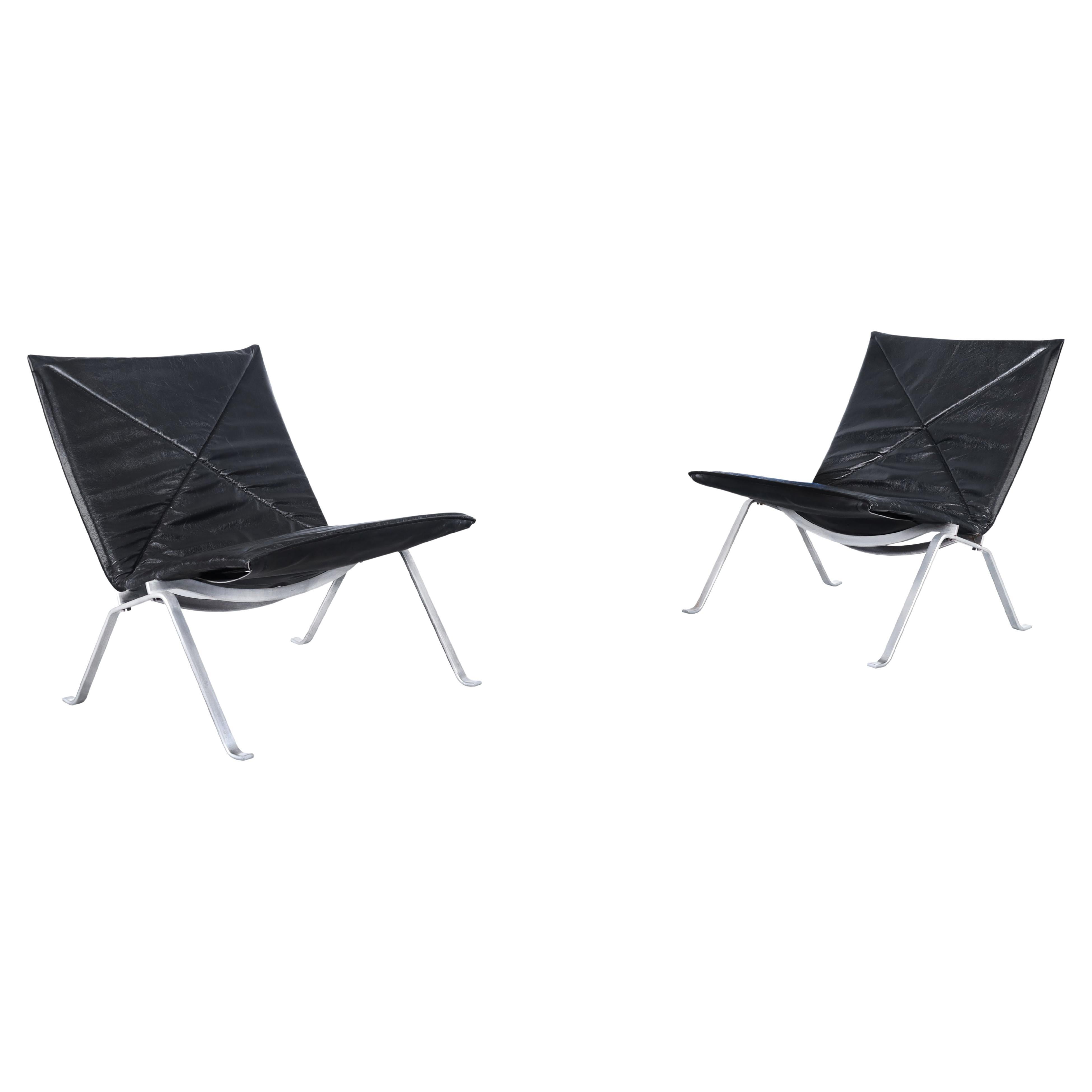 Rare PK80 daybed in original patinated cognac leather by Poul Kjærholm ...