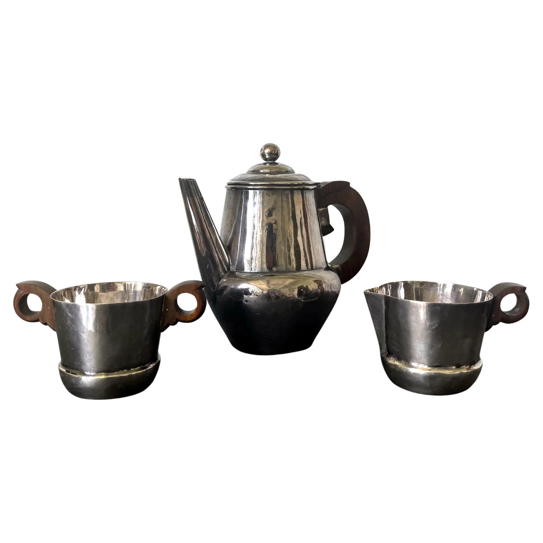 William Spratling Jaguar Tea Set at 1stDibs