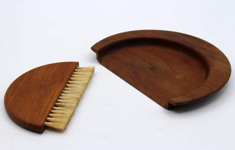 Early Mid Century Modern Table Crumber For Sale at 1stDibs