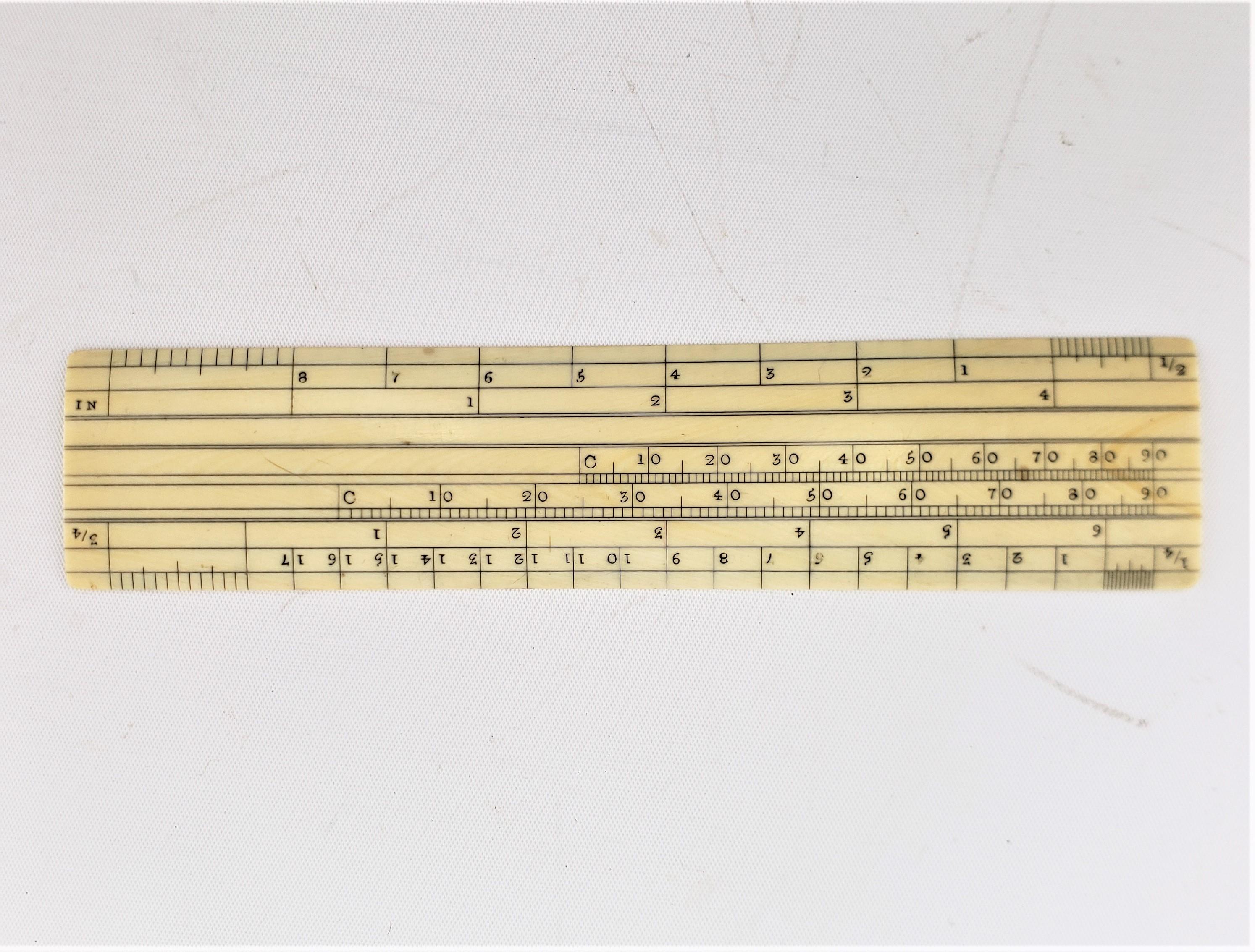 Early Nine Piece Antique Mechanical Drafting Instrument Set with Fitted ...