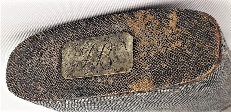 Early Nine Piece Antique Mechanical Drafting Instrument Set with Fitted ...