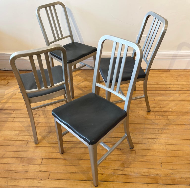 Early Original Navy Chairs by Goodform / General Fireproofing 60 ...