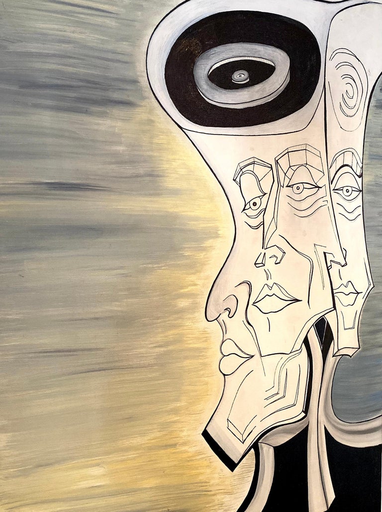 Early Painting by John Brevard, circa 2010 For Sale at 1stDibs