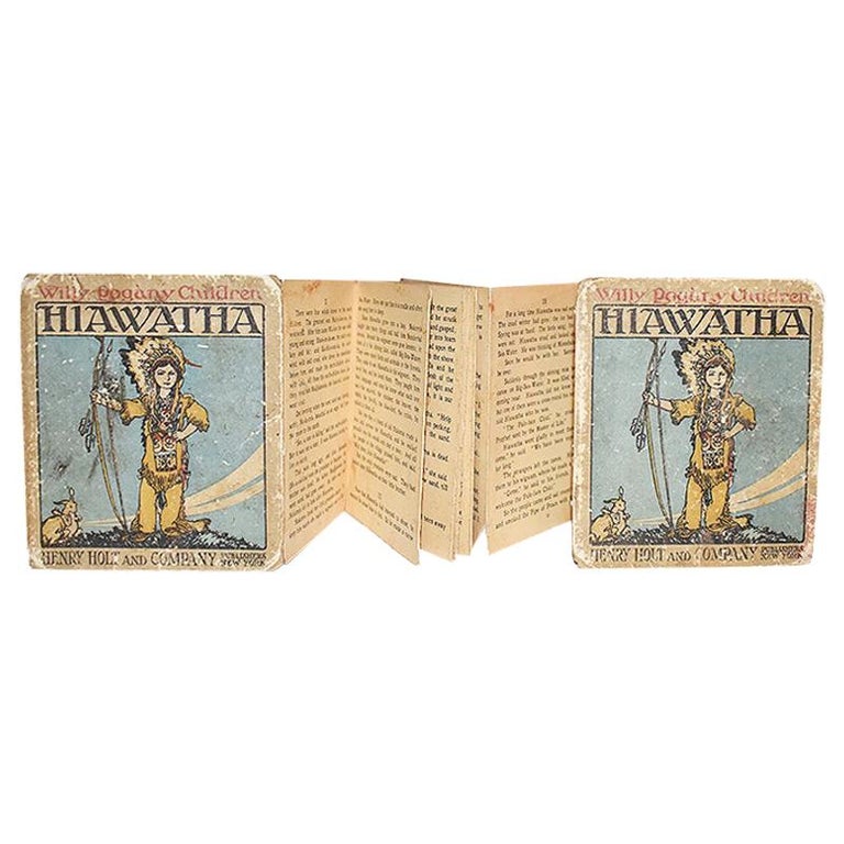 Early Panorama Children’s Book Hiawatha Illustrated by Willy Pogany ...