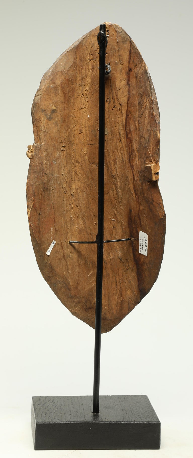 Early Papua New Guinea Painted Maprik Wood Mask Curves Old Pigments For ...