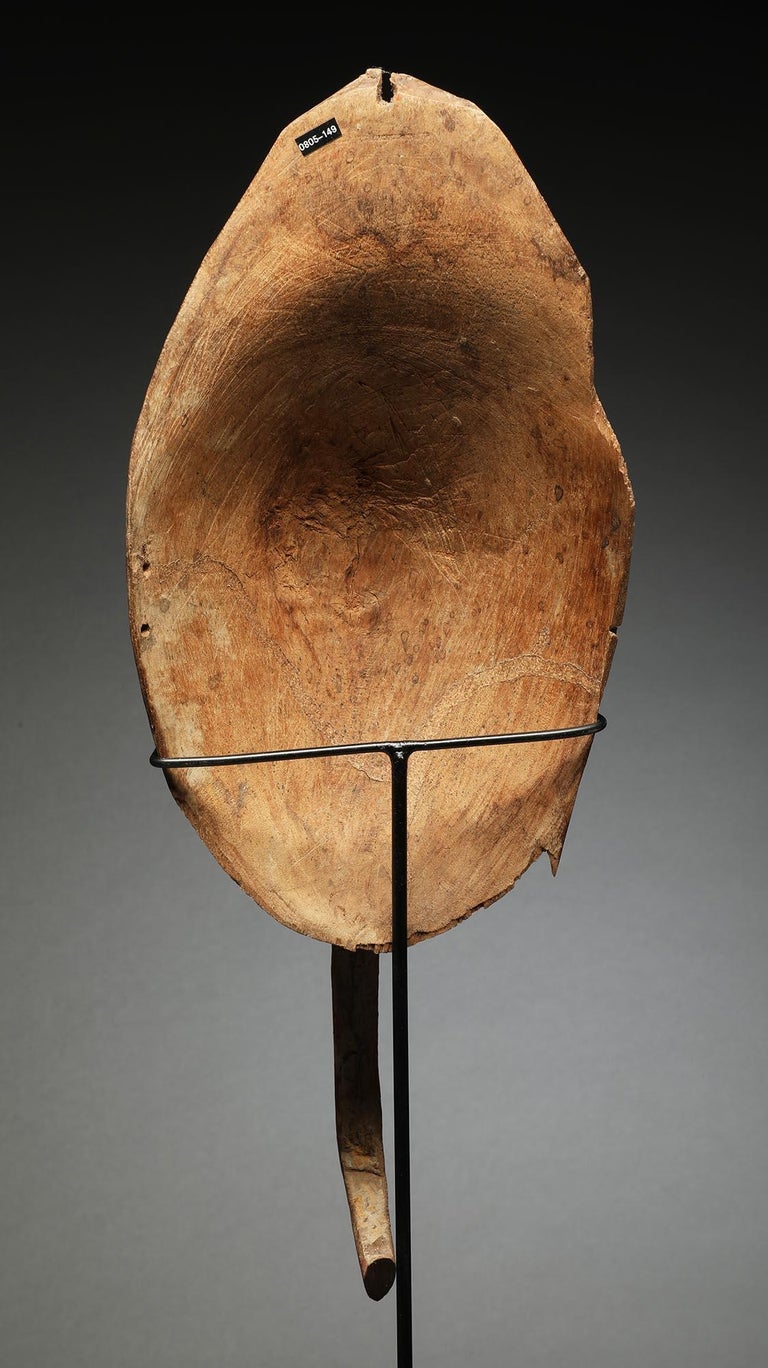 Early Papua New Guinea Painted Maprik Wood Mask Long Tongue Ex M ...