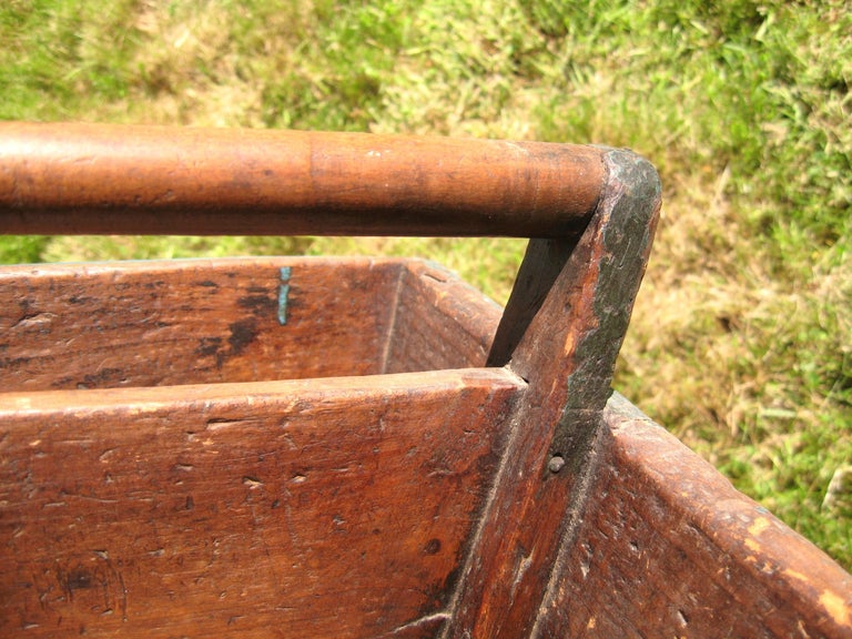 Early Primitive Robin Egg Blue Painted Tool Knife Box, 1860s For Sale ...