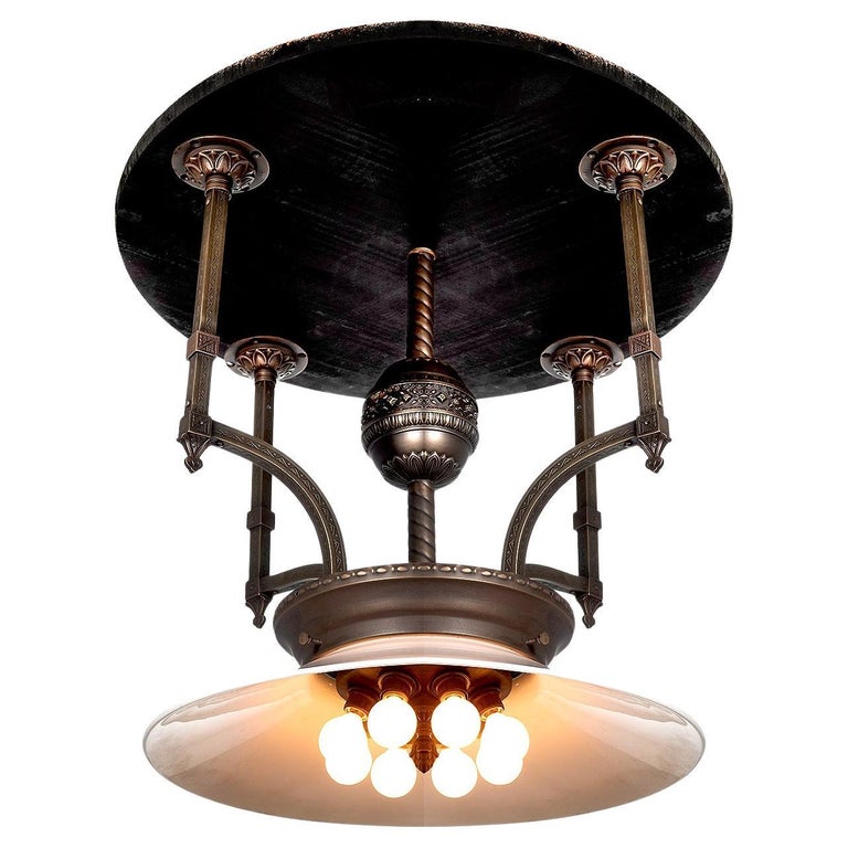 Early Railway Centre Lamp For Sale at 1stDibs
