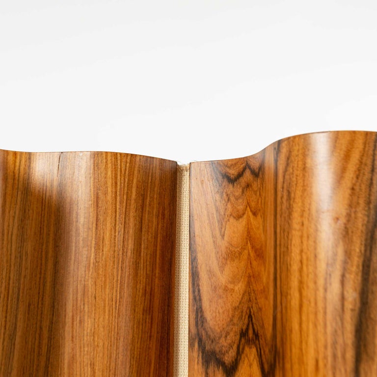 Early Rare Eames Screen Room Divider FSW-6 in Rosewood For Sale at 1stDibs