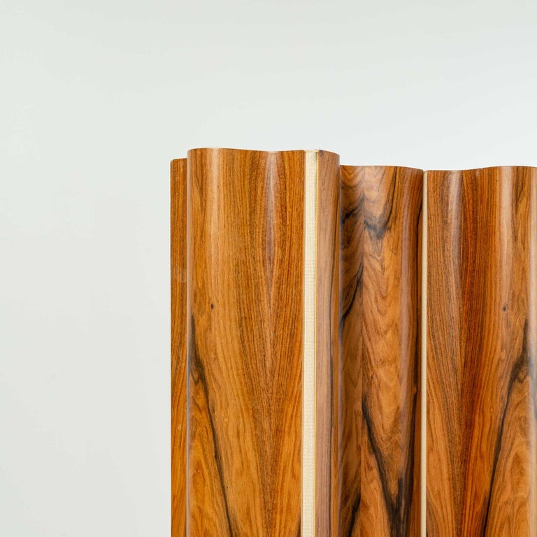 Early Rare Eames Screen Room Divider FSW-6 in Rosewood For Sale at 1stDibs