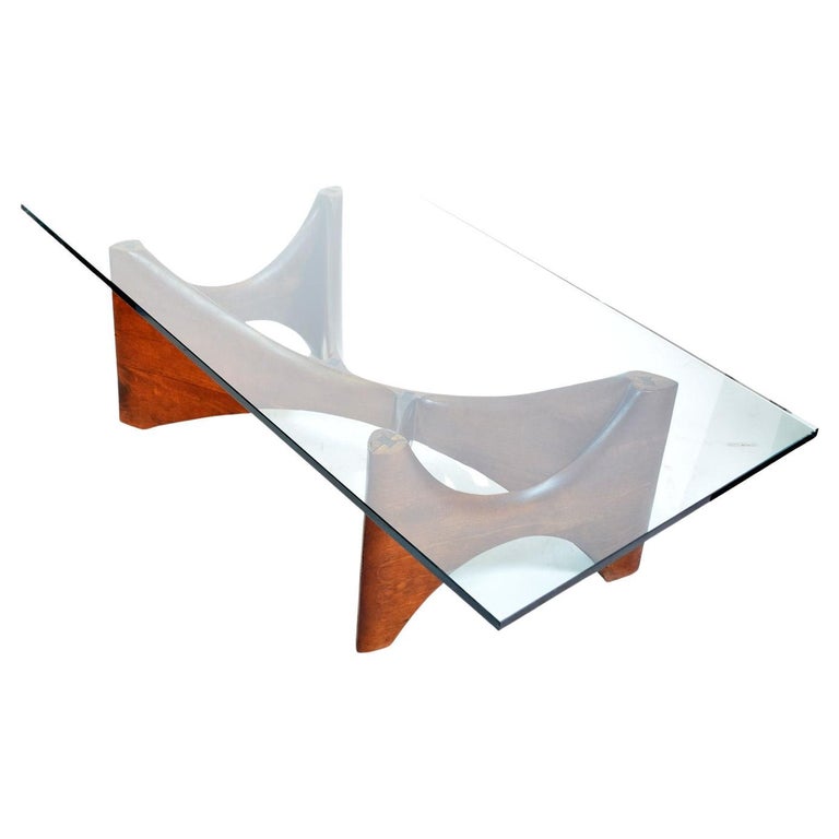 Early Rare Michael Coffey Coffee Table Signed For Sale at 1stDibs