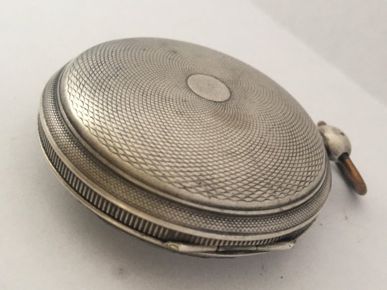 Early Rare Verge Fusee Silver Pocket Watch For Sale at 1stDibs | verge ...