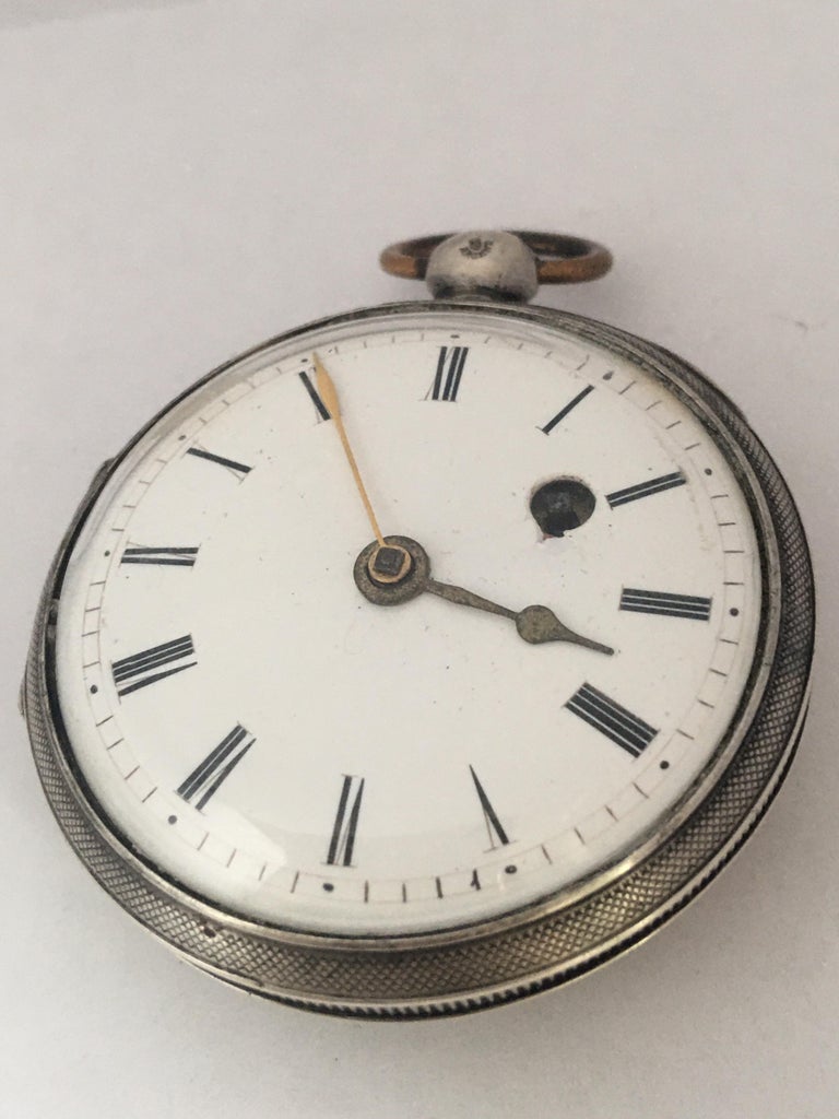 Early Rare Verge Fusee Silver Pocket Watch For Sale at 1stDibs | verge ...
