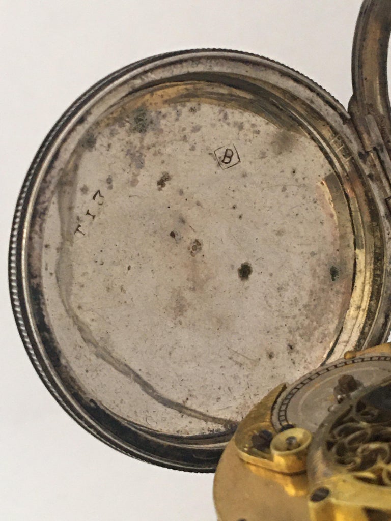 Early Rare Verge Fusee Silver Pocket Watch For Sale at 1stDibs | verge ...