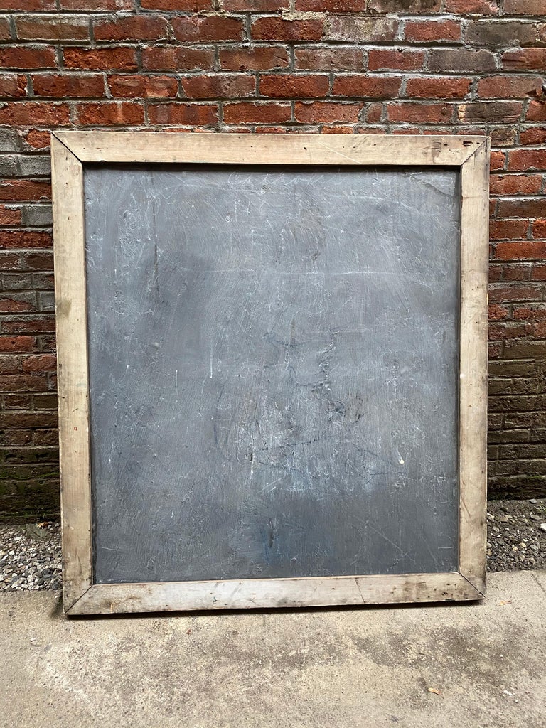 Early Schoolhouse Slate Chalkboard at 1stDibs
