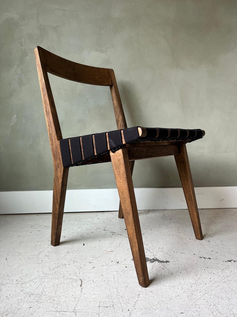 Early Set of 4 Jens Risom 666 Dining Chairs for Knoll at 1stDibs