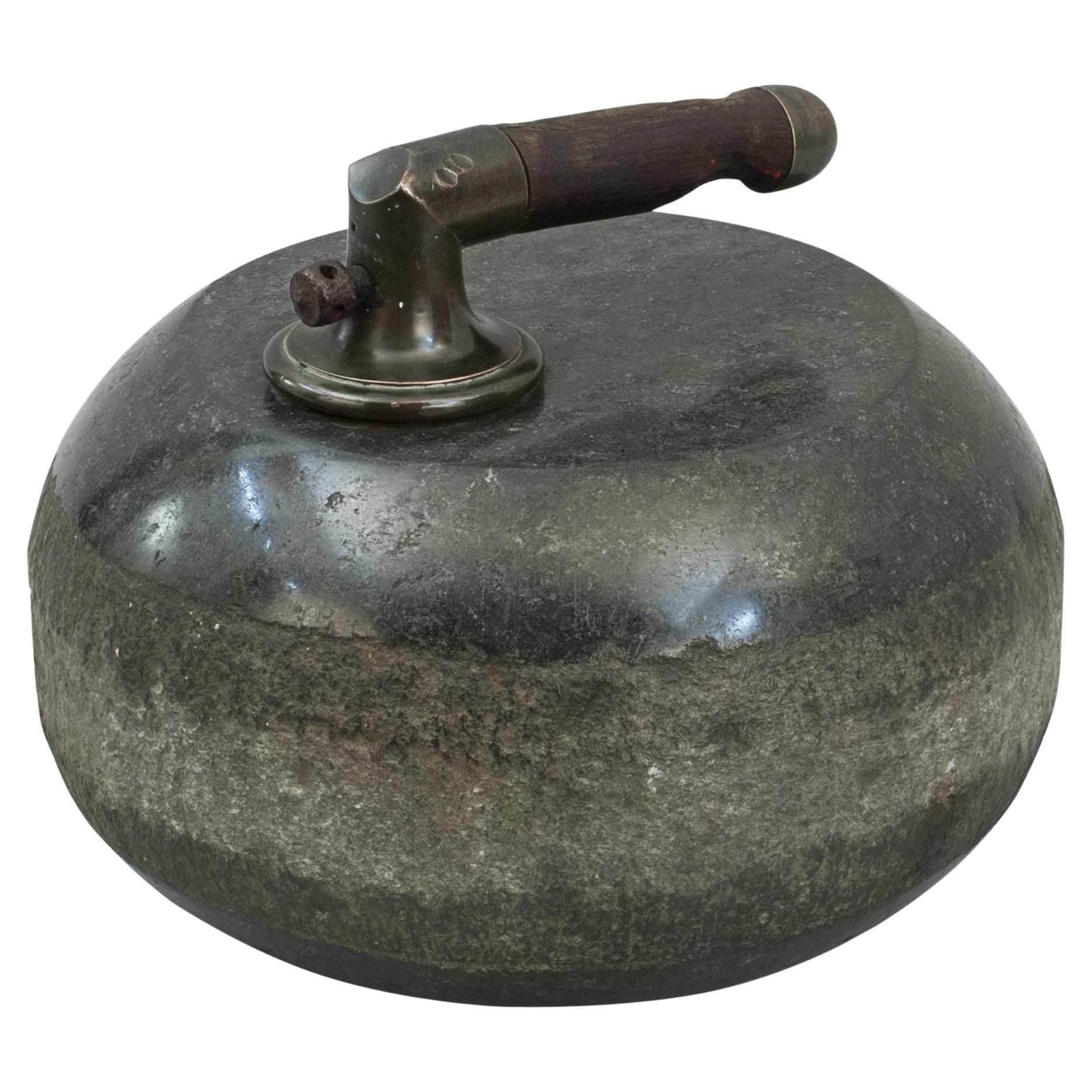 Early Single-soled Curling Stone For Sale at 1stDibs