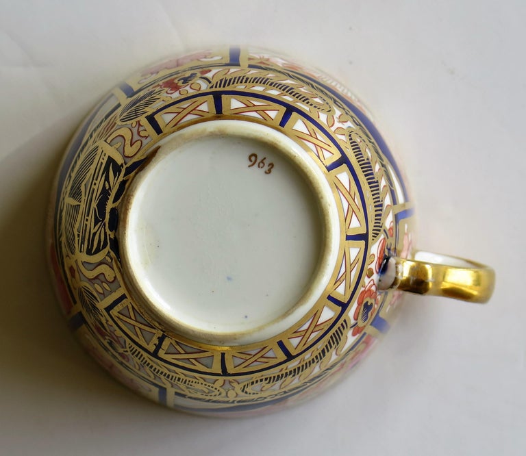 Early Spode Porcelain Tea Cup Heavily Gilded Pattern 963 Hand Painted ...