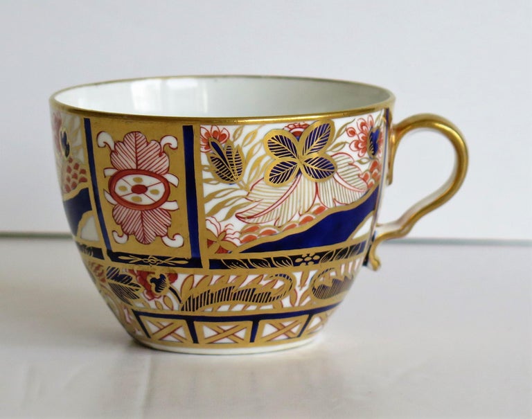 Early Spode Porcelain Tea Cup Heavily Gilded Pattern 963 Hand Painted ...