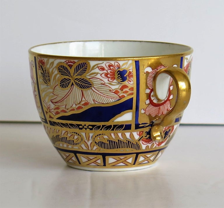 Early Spode Porcelain Tea Cup Heavily Gilded Pattern 963 Hand Painted ...