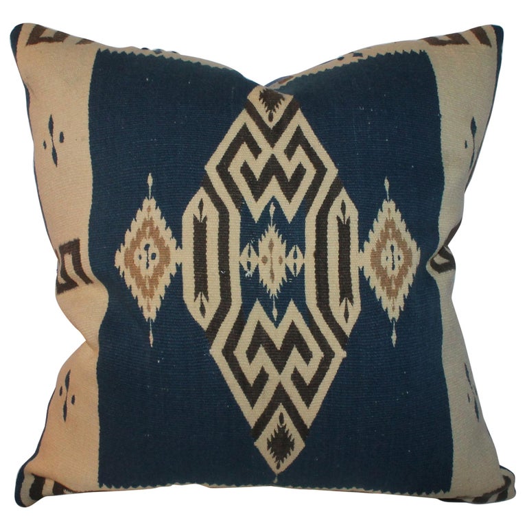 Early Tex Coco Indian Weaving Pillow For Sale at 1stDibs