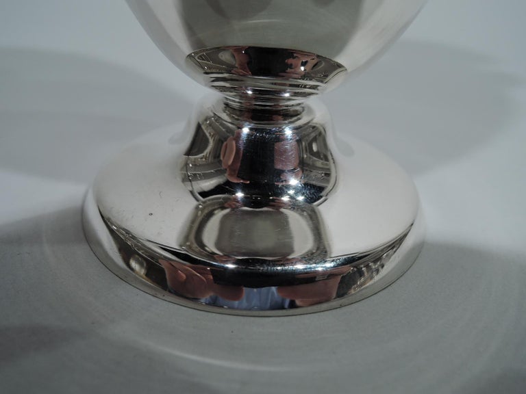 Early Tiffany Greek Revival Sterling Silver Ram’s Head Amphora Vase For ...