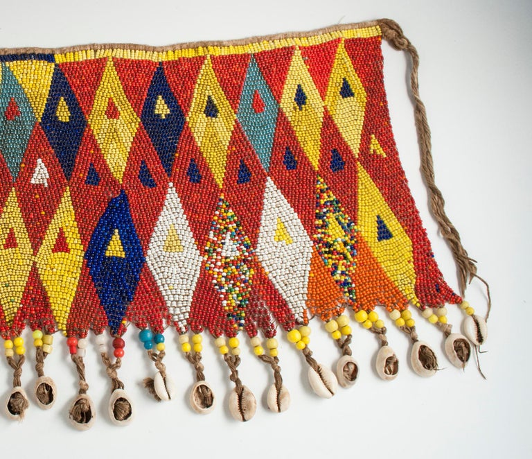 Early to Mid-20th Century Tribal Beaded Cache-Sex Modesty Apron ...