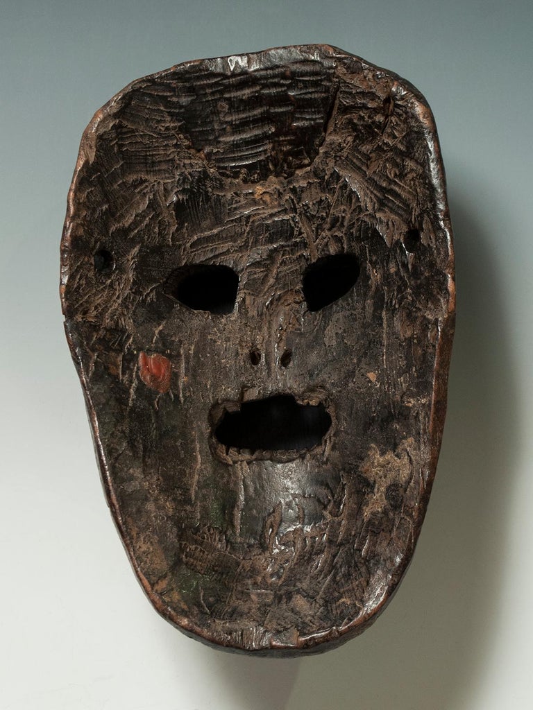 Early to Mid-20th Century Tribal Mask, Middle Hills, Nepal at 1stDibs