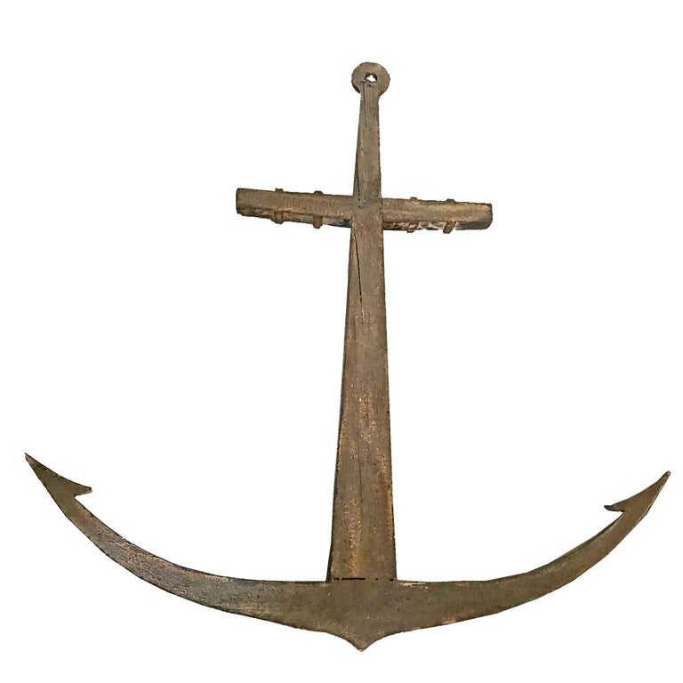 Early to Mid-20th Century Anchor Trade Sign at 1stDibs | medieval anchor