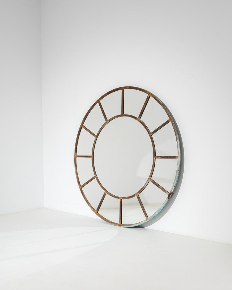 Early Twentieth Century French Industrial Mirror For Sale at 1stDibs