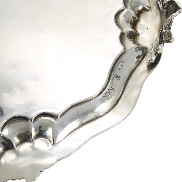 Early Victorian Sterling Silver Tray Charles Reily and George Storer ...