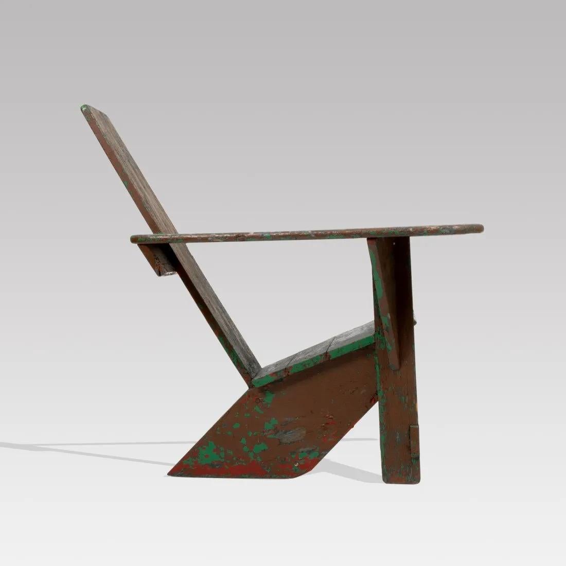 Early Westport Chair by Thomas Lee and Harry Bunnell For Sale at 1stDibs
