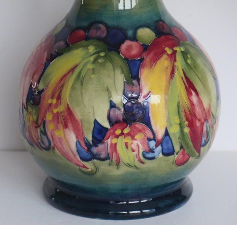 Early William Moorcroft Pottery Large Vase in Autumn Leaves Pattern ...