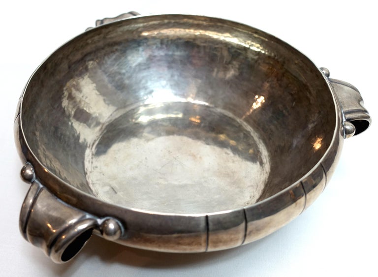 Early William Spratling Sterling Silver Three Handle Bowl, circa 1940 ...