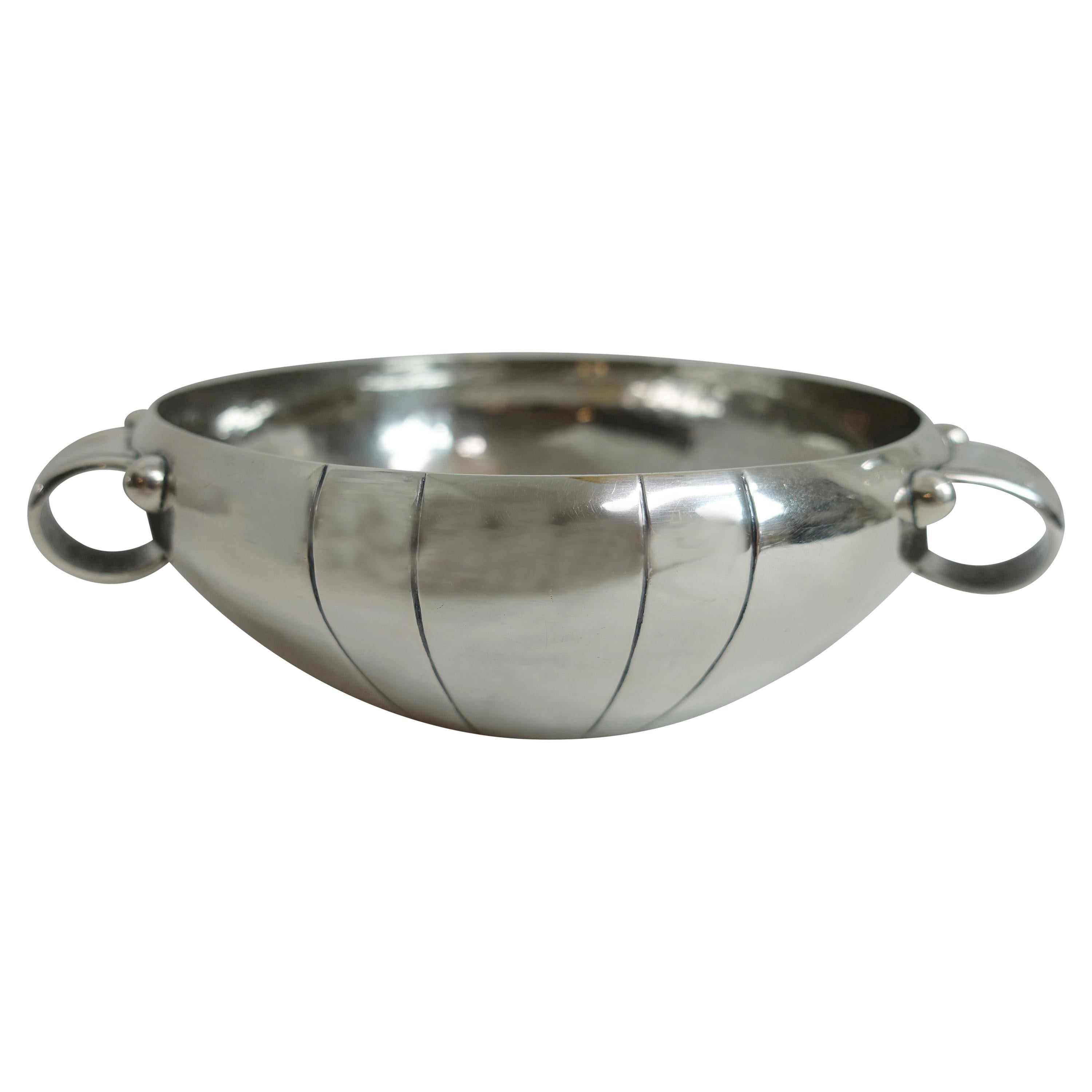 Early William Spratling Sterling Silver Three Handle Bowl, circa 1940 ...