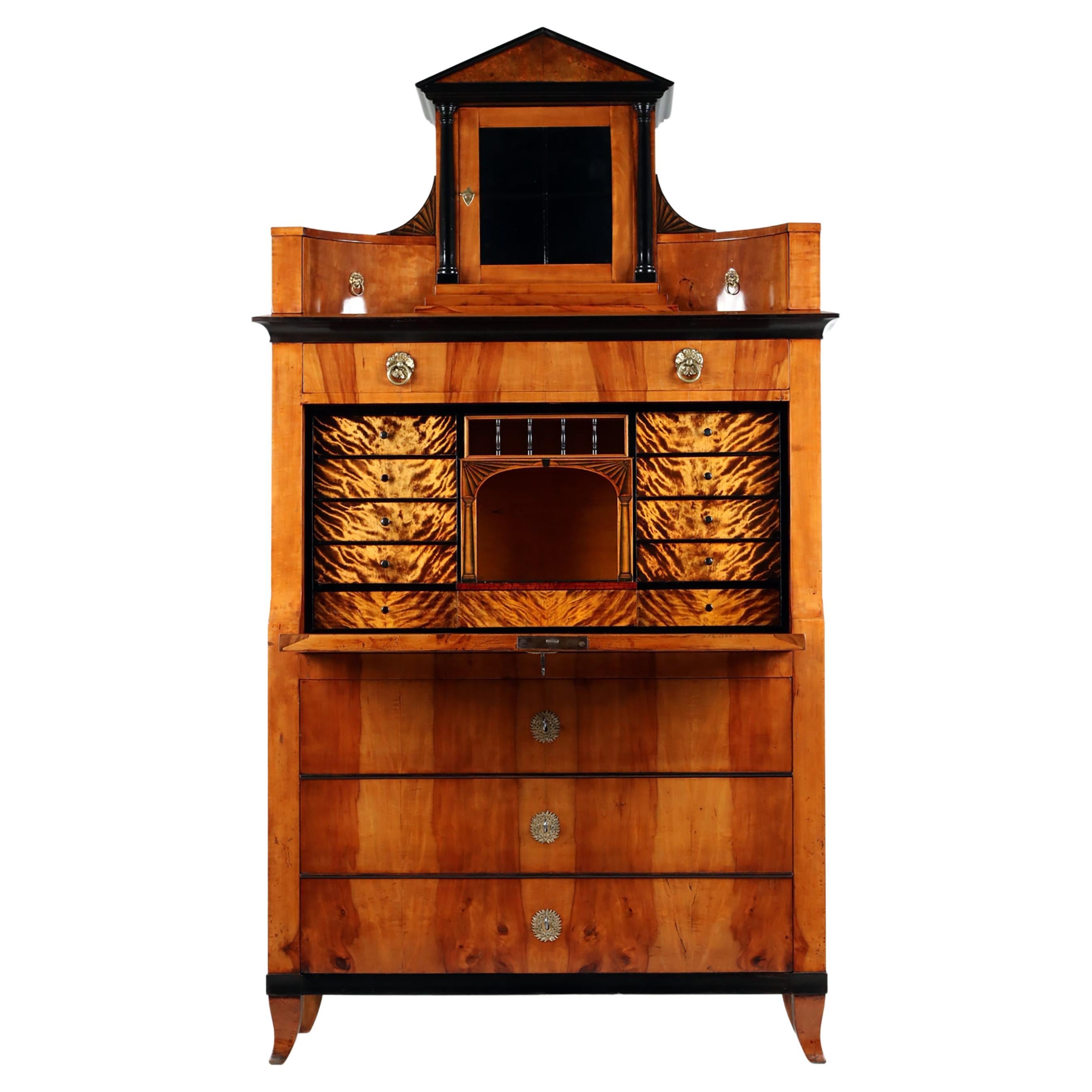 Early XIX century Biedermeier Console Cherry wood For Sale at 1stDibs