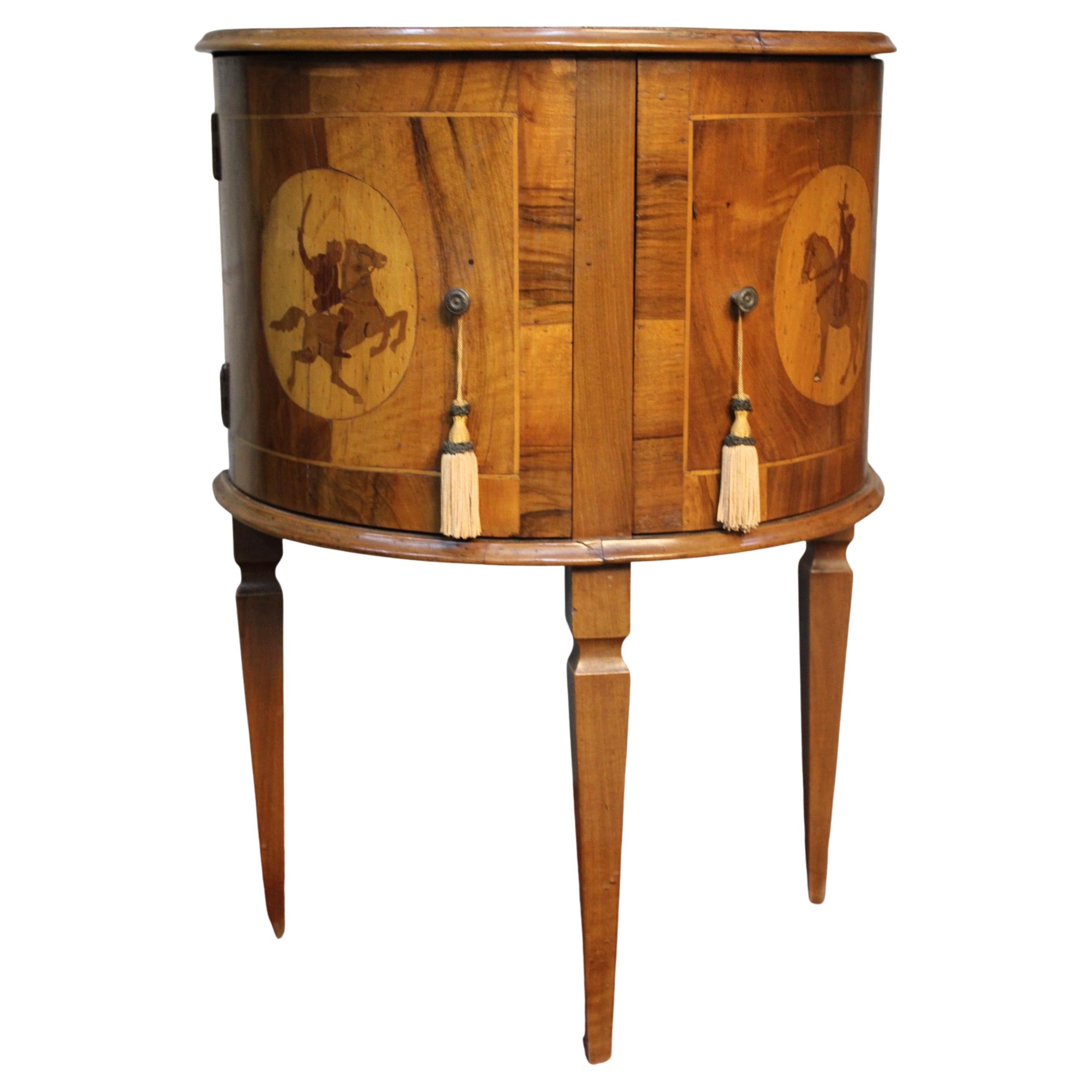 Early 20th Century, Chinoiserie Decorated Pair of Side Commodes For ...