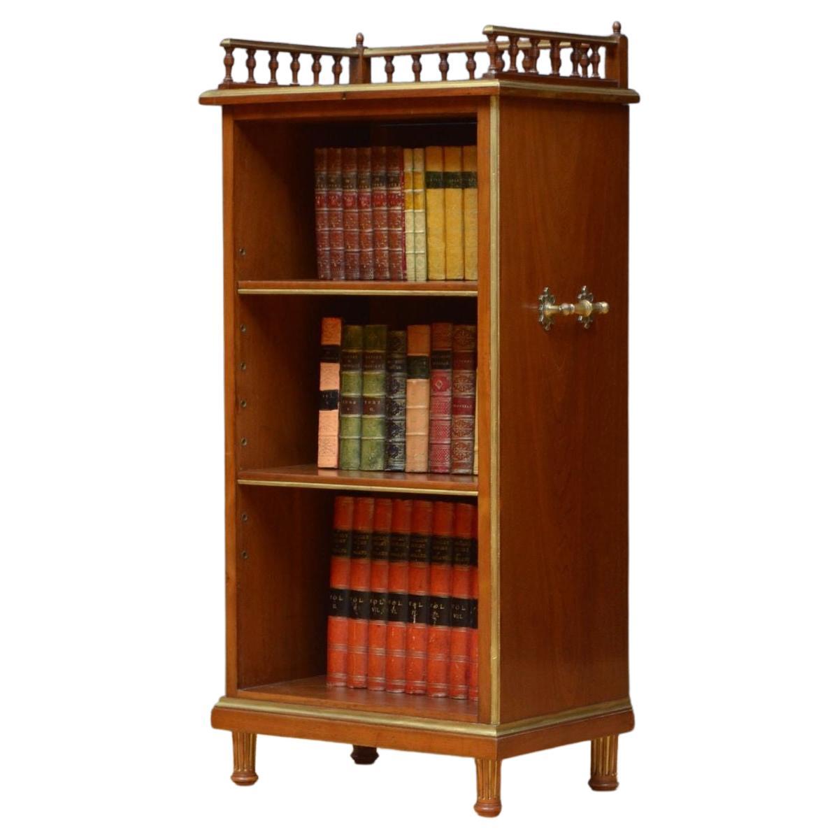 Rare Early English Walnut Bookcase by Gordon Russell at 1stDibs