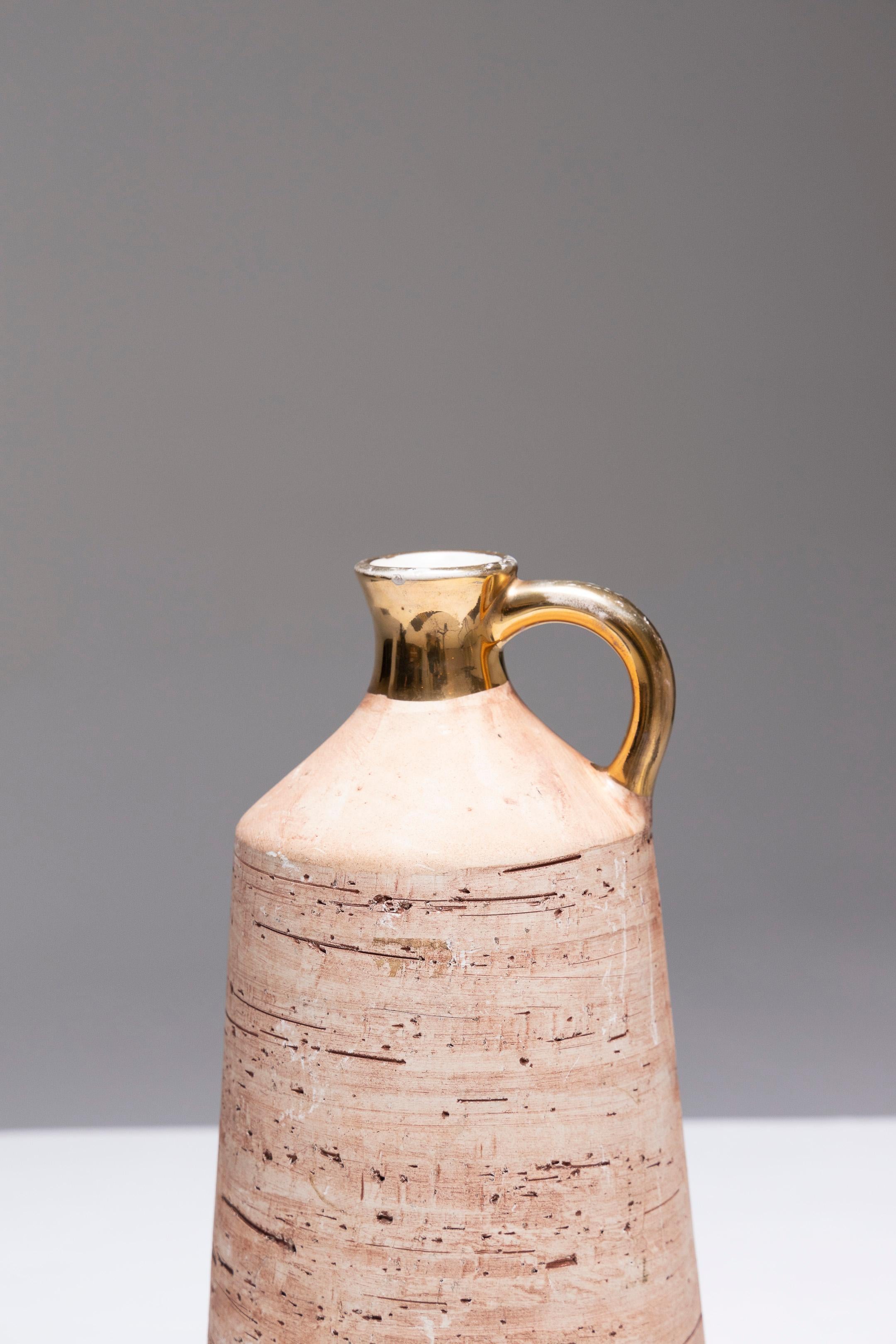 Earthenware pitcher "Liege" Ravelli, 1950s For Sale at 1stDibs