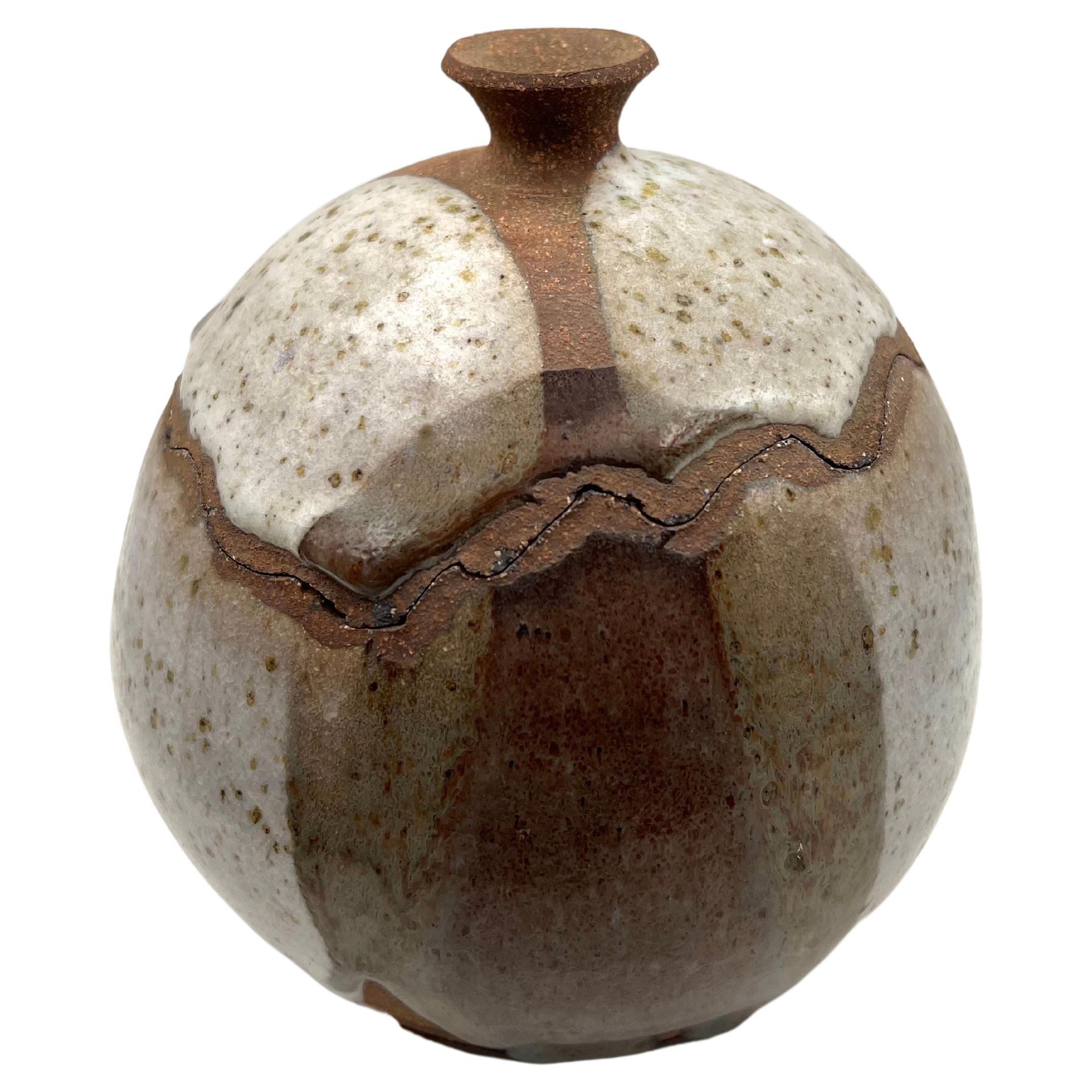 MCM Drip Glaze Vase in the Style of David Cressey For Sale at 1stDibs