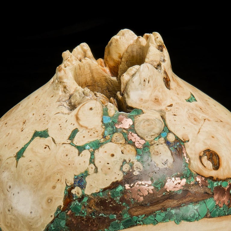 Earthly Treasures No 23 a Horse Chestnut and Mineral Sculpture by ...