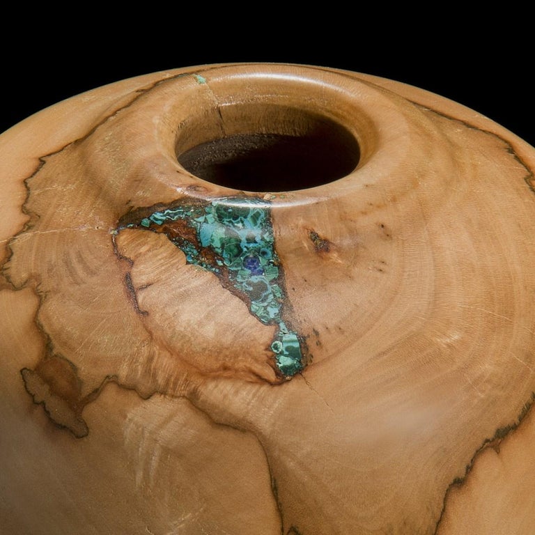 Earthly Treasures No 26 a Sycamore and Mixed Mineral Sculpture by ...