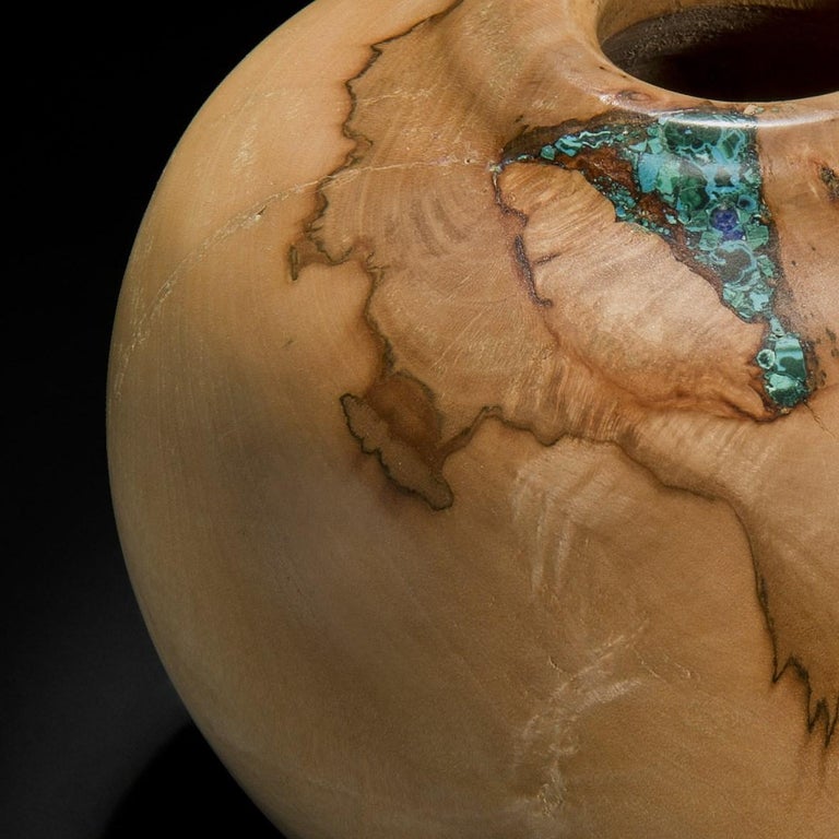 Earthly Treasures No 26 a Sycamore and Mixed Mineral Sculpture by ...