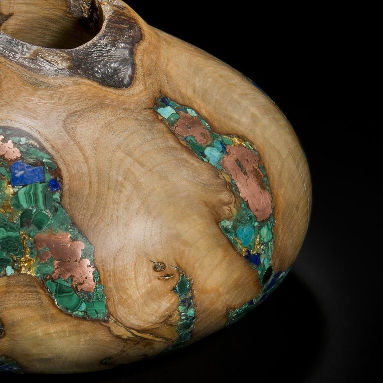 Earthly Treasures No 30, an Ash and Mixed Mineral Sculpture by Morrison ...