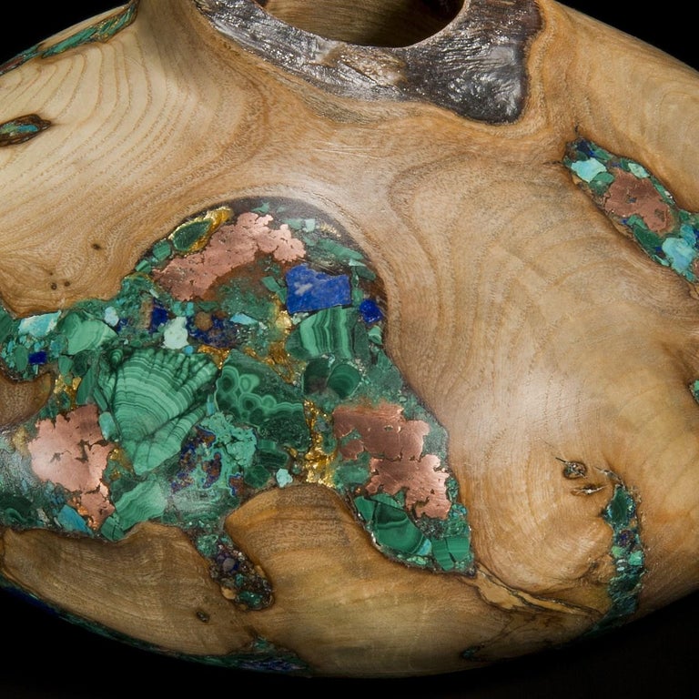 Earthly Treasures No 30, an Ash and Mixed Mineral Sculpture by Morrison ...