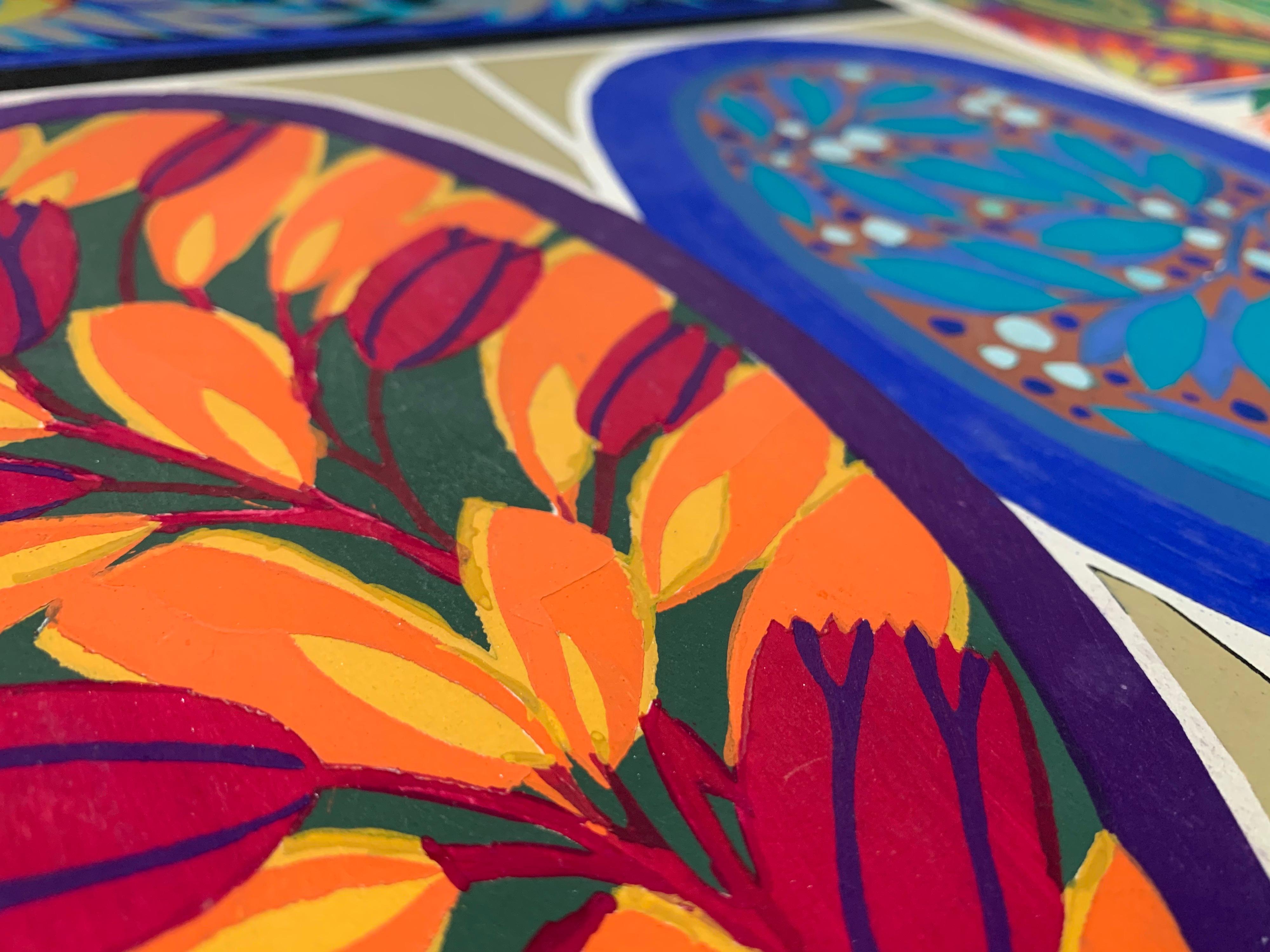 E.A.Seguy Bouquets et Frondaisons Pochoirs For Sale at 1stDibs