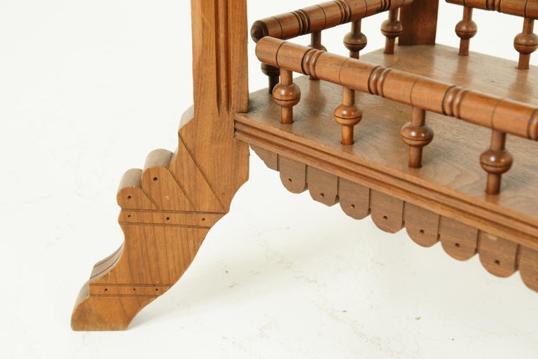 Antique Hall Table, East Lake Hall Table, Stick and Ball, Ash, USA ...