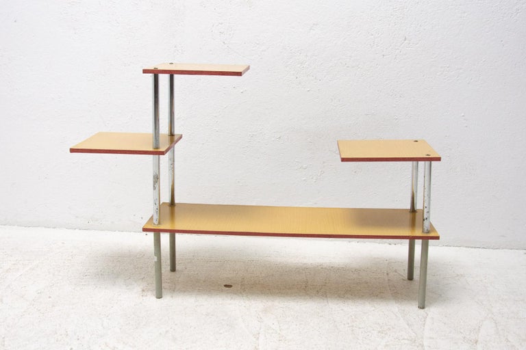 Eastern Bloc Chromed and Formica Plant Stand, 1960´S, Czechoslovakia ...