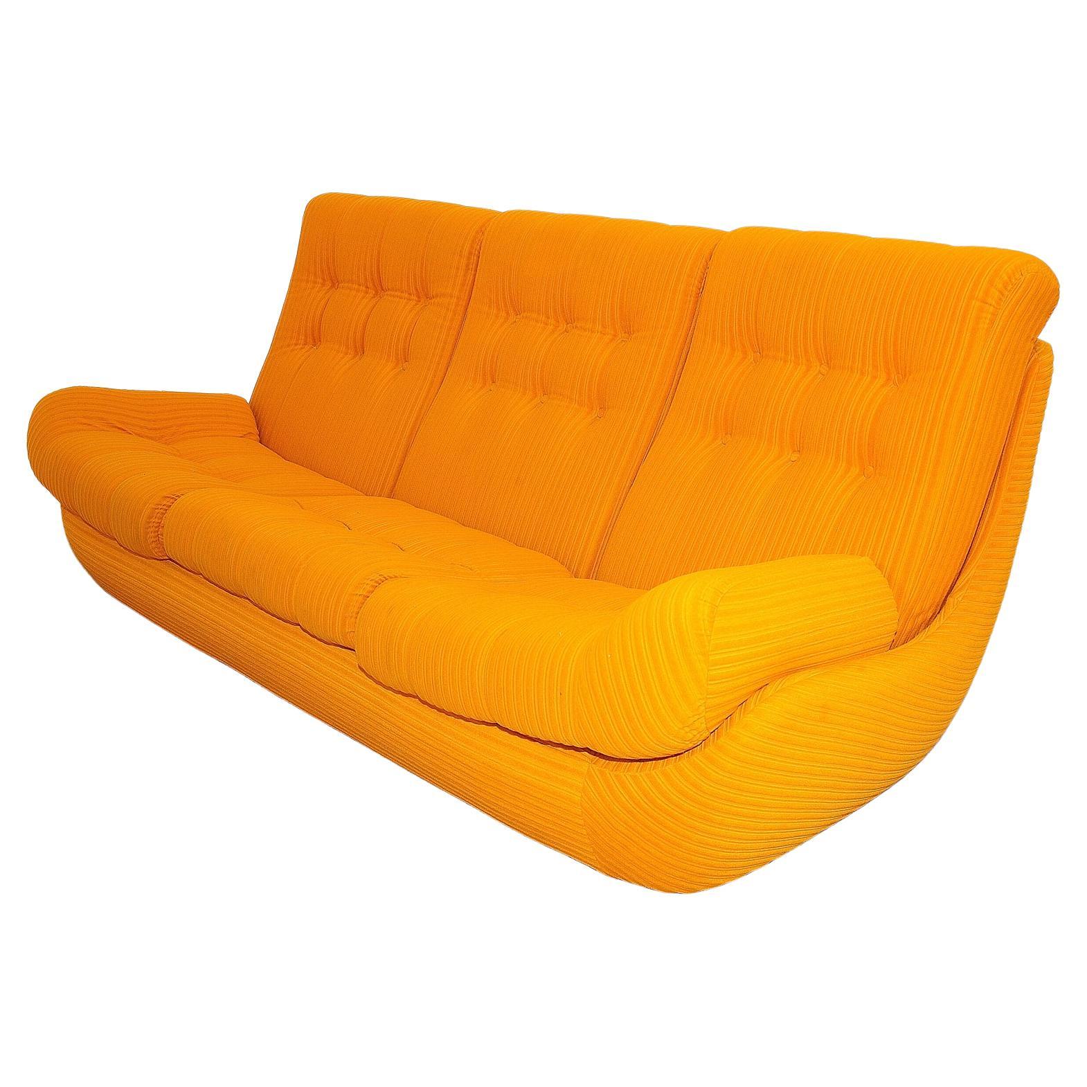 Eastern bloc Vintage sofa by Jitona, Czechoslovakia, 1970´s For Sale at ...